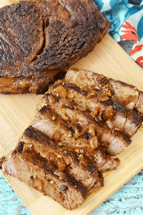 Seared Ribeye Steak With Red Wine Pan Gravy Sweet Peas Kitchen
