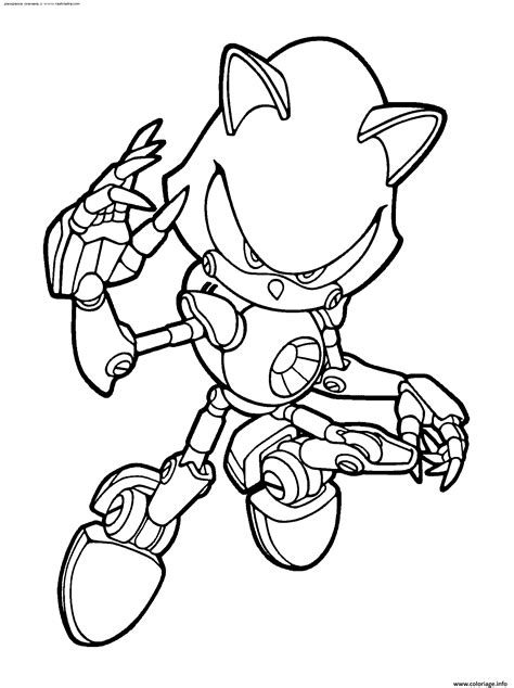 Coloriage Sonic 50