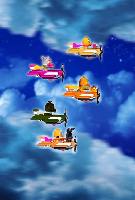 The Rest Of The Gals Join In Foxy Fight Except For Mangle And Phantom