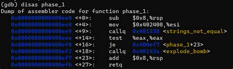 Csapp Bomb Lab 풀이 Love Yours
