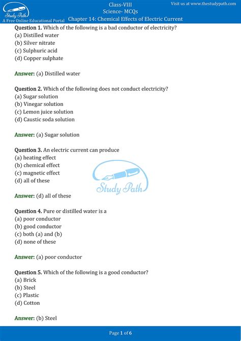 mcq questions for class science with answers pdf hot sex picture