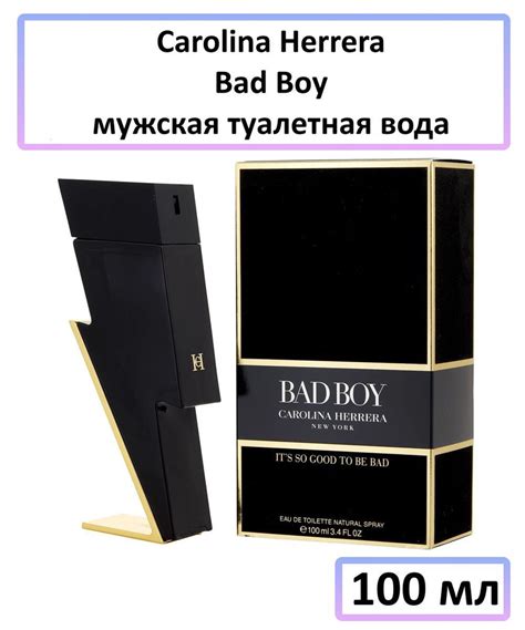 Carolina Herrera CH Bad Boy Туалетная вода 100 мл (998268923)