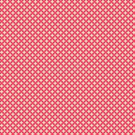 Cute Pixelated Pattern With Simple Geometric Shapes Stock Vector Illustration Of Minimalism