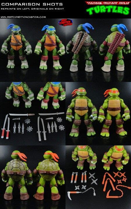 Custom Tmnt Ninja Turtles Action Figures Ninja Turtles Tmnt
