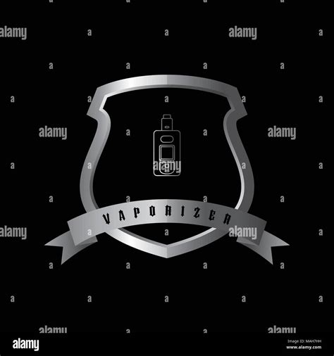 Electric Cigarette Personal Vaporizer Vector Art Illustration Stock