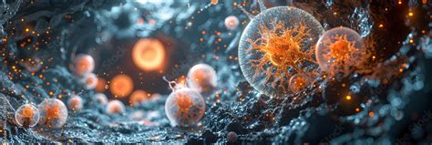 The Natural Fertilization Process Of A Sperm And Egg Cell Closeup