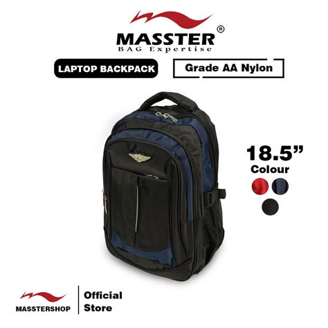 Masster Laptop Backpack Backpack Nylon 55201lb Shopee Malaysia