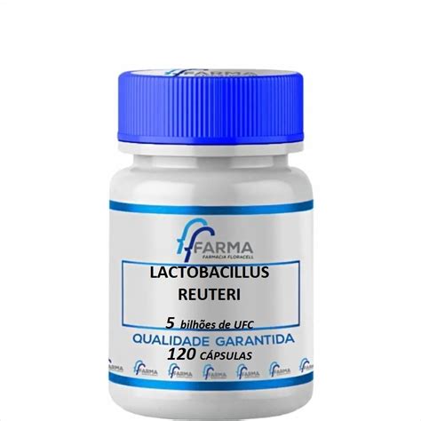 Lactobacillus Reuteri 5 Bilhões Ufc 120 Cápsulas