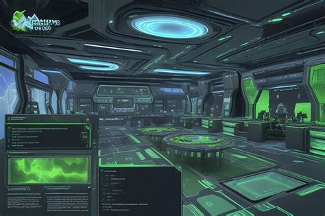 Premium Ai Image Exoplanetary Terraforming Simulation Lab