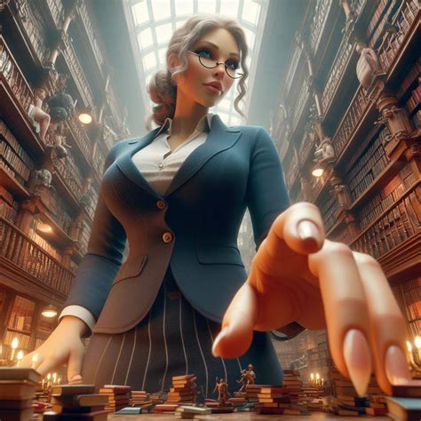 Giantess Beautiful Librarian Story By Gts889 On Deviantart