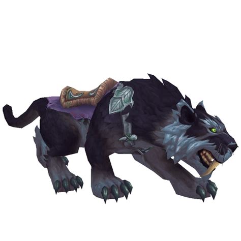 Kaldorei Nightsaber Warcraft Mounts