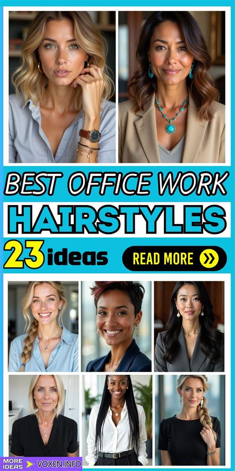 23 Classy Hairstyles Perfect For Office Work