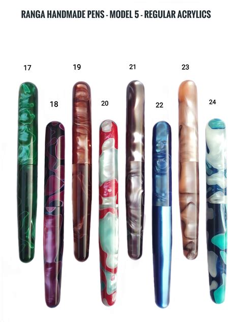 Model 5 Colour Set 2