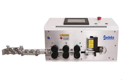 China Customized Automatic Cutting Stripping And Bending Machine