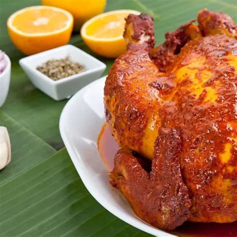 Pollo Asado Con Achiote Cinistaes