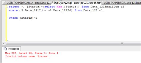 Sql How To Add A Where Clause To A Column From A Correlated Subquery