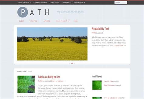 Free Wordpress Responsive Theme Template