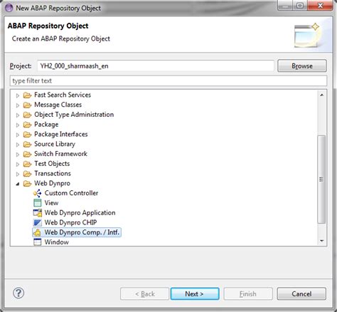 developing web dynpro abap applications using abap sap community
