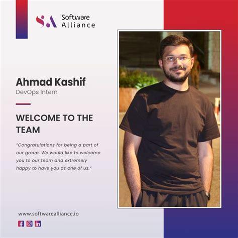 software alliance on linkedin newteammember welcometotheteam devops