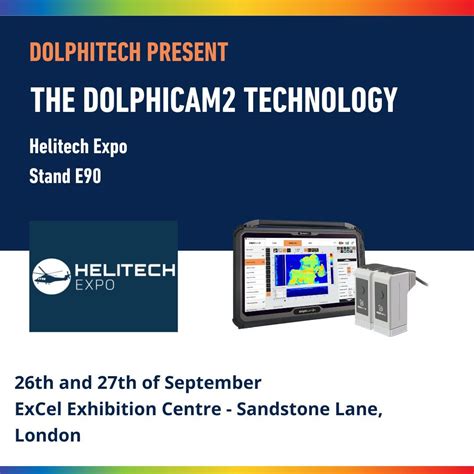 Dolphitech On Linkedin Dolphitech Helitechexpo Dolphicam2