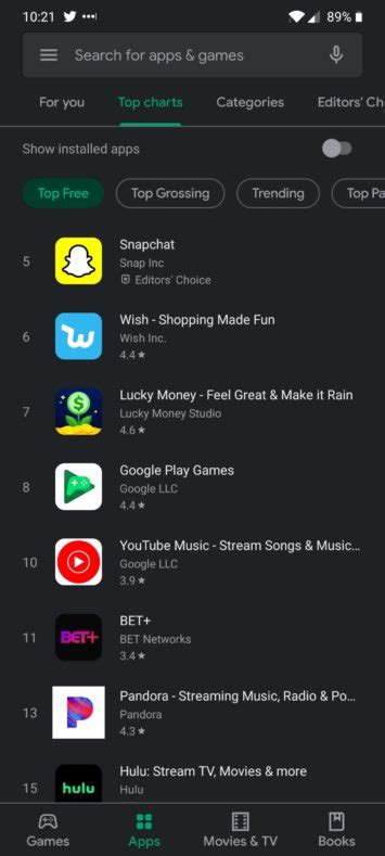 Dark Mode Now Rolling Out To Google Play Store