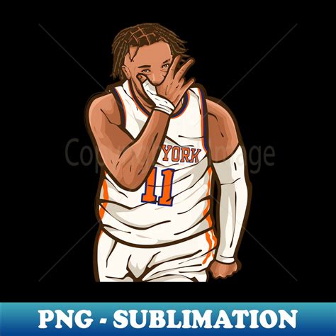 Jalen Brunson Three Point Celebration High Quality Png Sub Inspire