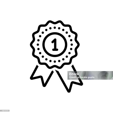 Medal Batch Stock Illustration Download Image Now Achievement