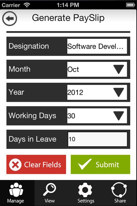 Payroll Management System Behance