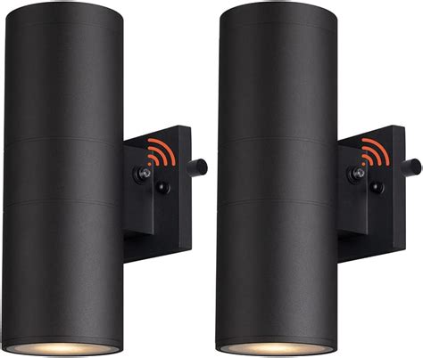 Mirrea Modern Outdoor Porch Light Patio Light In 2 Lights Dusk To Dawn