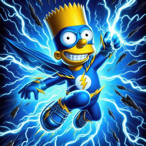 Bart Super Hero Simpsons By Aland1w On Deviantart
