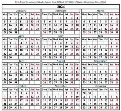 2025 Calendar Pdf With Holidays West Bengal Free Conclusive Consequent