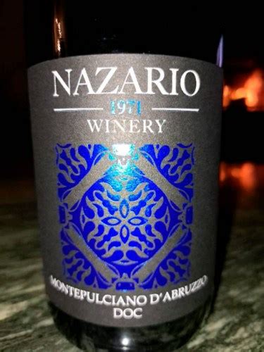 Nazario Montepulciano D Abruzzo Vivino US