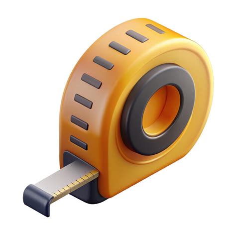 3d Measuring Tape Icon Vector Illustration Premium Ai Generated Image