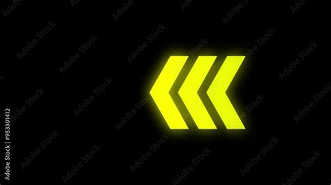 Arrows Going Direction And Left Arrow Animation Abstract Colorful