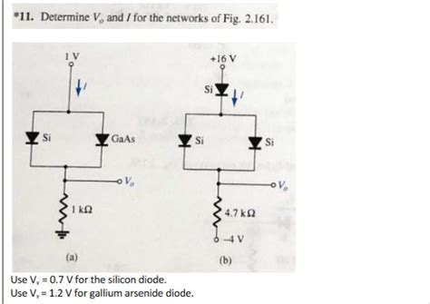 Solved Determine Vo And I For The Networks Of Fig Chegg Com