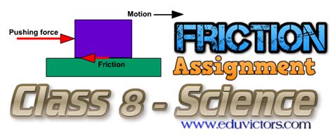Cbse Papers Questions Answers Mcq Cbse Class 8 Science Friction Assignment Sheet