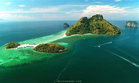 ทะเลแหวก ที่เที่ยวกระบี่ น้ำทะเลอันดามันสีมรกต แบบว่าสวยมวากก รีวิว