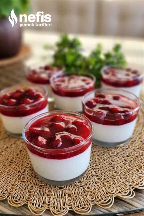 Vişne Soslu Muhallebi Nefis Yemek Tarifleri 11730505
