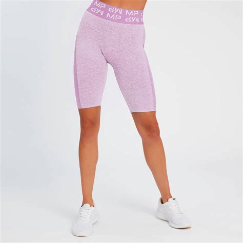 Mp Womens Core Curve Cycling Shorts Purple Myprotein™