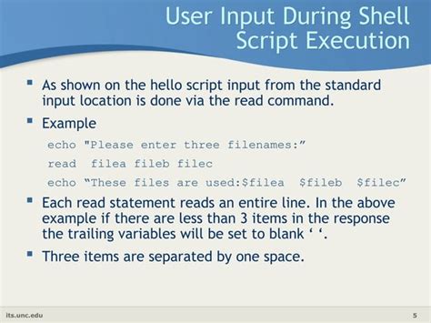 Introduction To Shell Scripting Ppt