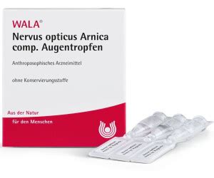 Wala Heilmittel Nervus Opticus Arnica Comp Augentropfen 30 X 0 5 Ml