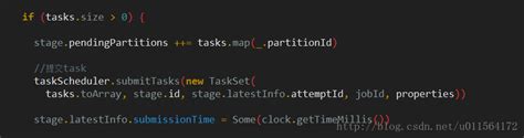 spark dag之submittask spark日志中 submiting missing tasks 是什么意思 csdn博客