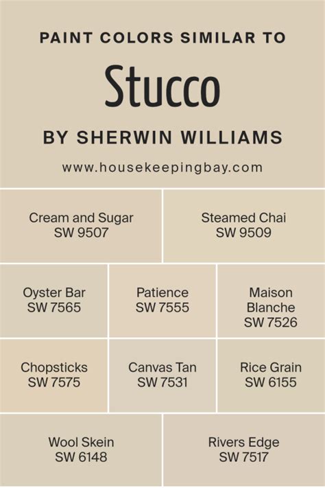 Stucco Sw 7569 By Sherwin Williams Housekeepingbay