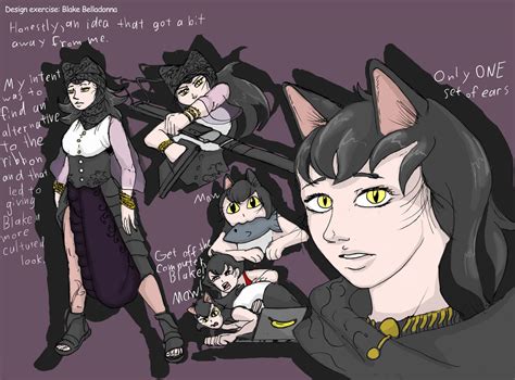 Rwby Blake Adjusted By U23art On Deviantart