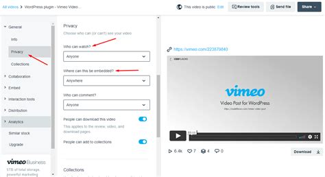 Embed Private Vimeo Video Help Center Knowledgebase Vimeotheque Com