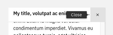 SidePanel Close Btn Overflows Header Area When No Action Icons Are