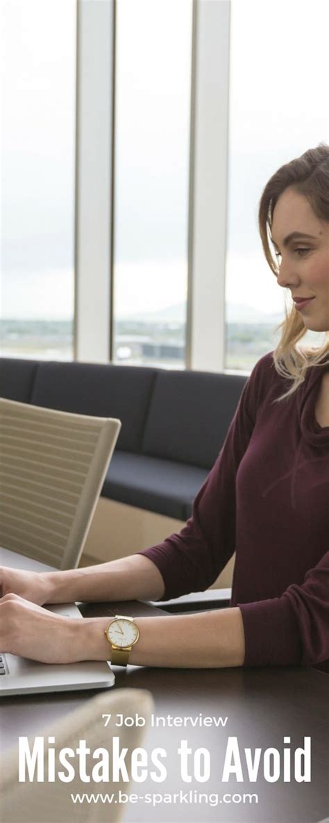 Job Interview Mistakes To Avoid Be Sparkling