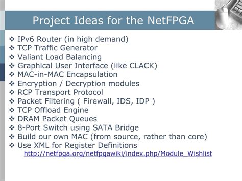 Ppt Netfpga Reusable Router Architecture For Experimental Research