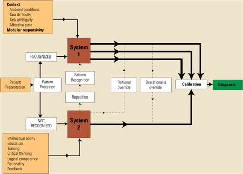 Schematic Model For Diagnostic Decision Making Download Scientific