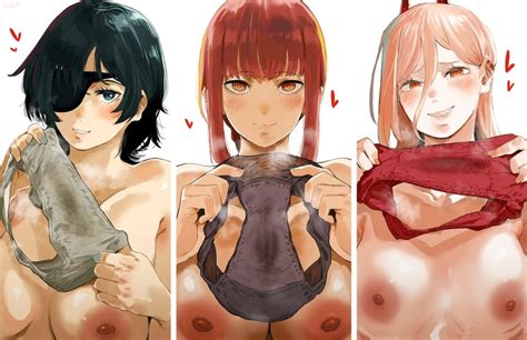 Makima Power And Himeno Chainsaw Man Drawn By Hero Neisan Danbooru